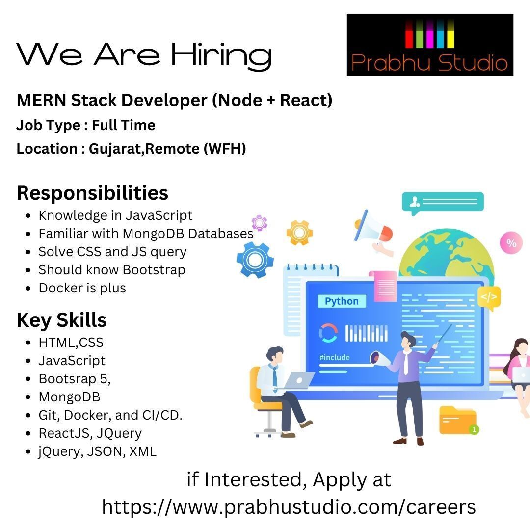 Prabhu Studio on LinkedIn: #nodejs #reactjs #mongodb #es6 #html #css # ... Prabhu Studio on LinkedIn: #nodejs #reactjs #mongodb #es6 #html #css # ...