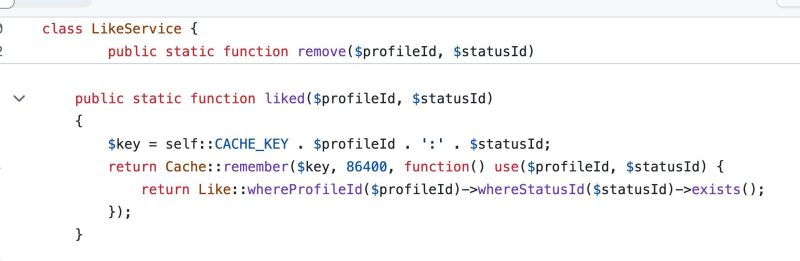 Povilas Korop on LinkedIn: Laravel code example: Caching. It comes from ... Povilas Korop on LinkedIn: Laravel code example: Caching. It comes from ...