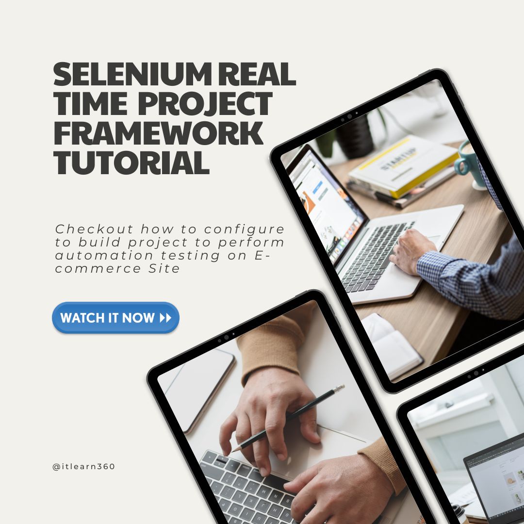 Selenium Real Time Project Framework Season 2 Episode 2: How to perform ... Selenium Real Time Project Framework Season 2 Episode 2: How to perform ...