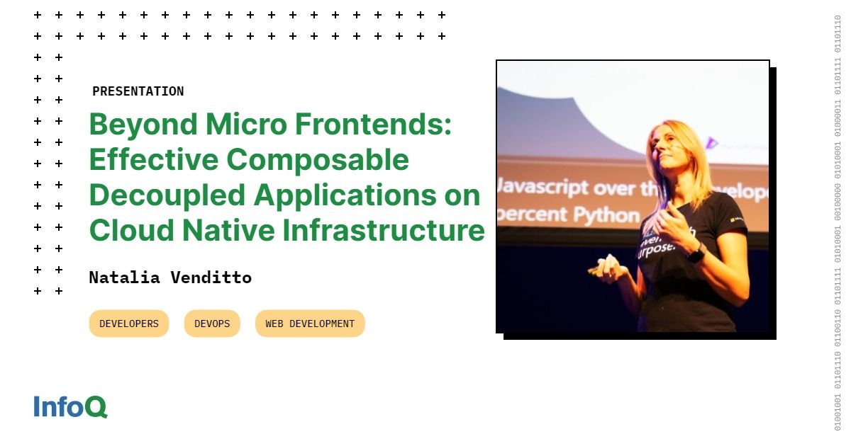 InfoQ on LinkedIn: #infoq #transcript #webdevelopment #cloudnative # ... InfoQ on LinkedIn: #infoq #transcript #webdevelopment #cloudnative # ...