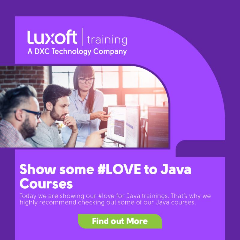 Luxoft Training on LinkedIn: #java #luxoft #training #java Luxoft Training on LinkedIn: #java #luxoft #training #java