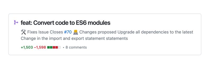 Pradumna Saraf on LinkedIn: I am refactoring all of my old JavaScript ... Pradumna Saraf on LinkedIn: I am refactoring all of my old JavaScript ...