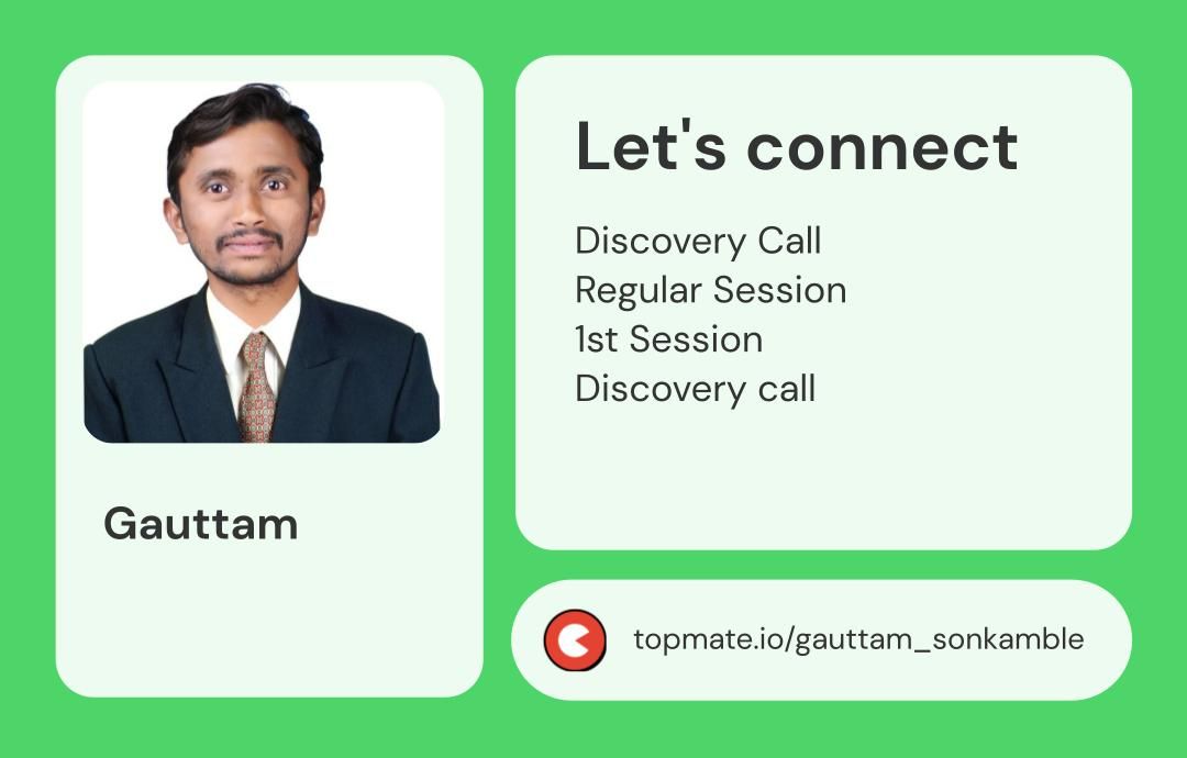 𝐆𝐚𝐮𝐭𝐭𝐚𝐦 𝐒𝐨𝐧𝐤𝐚𝐦𝐛𝐥𝐞 on LinkedIn: Gauttam Sonkamble 𝐆𝐚𝐮𝐭𝐭𝐚𝐦 𝐒𝐨𝐧𝐤𝐚𝐦𝐛𝐥𝐞 on LinkedIn: Gauttam Sonkamble