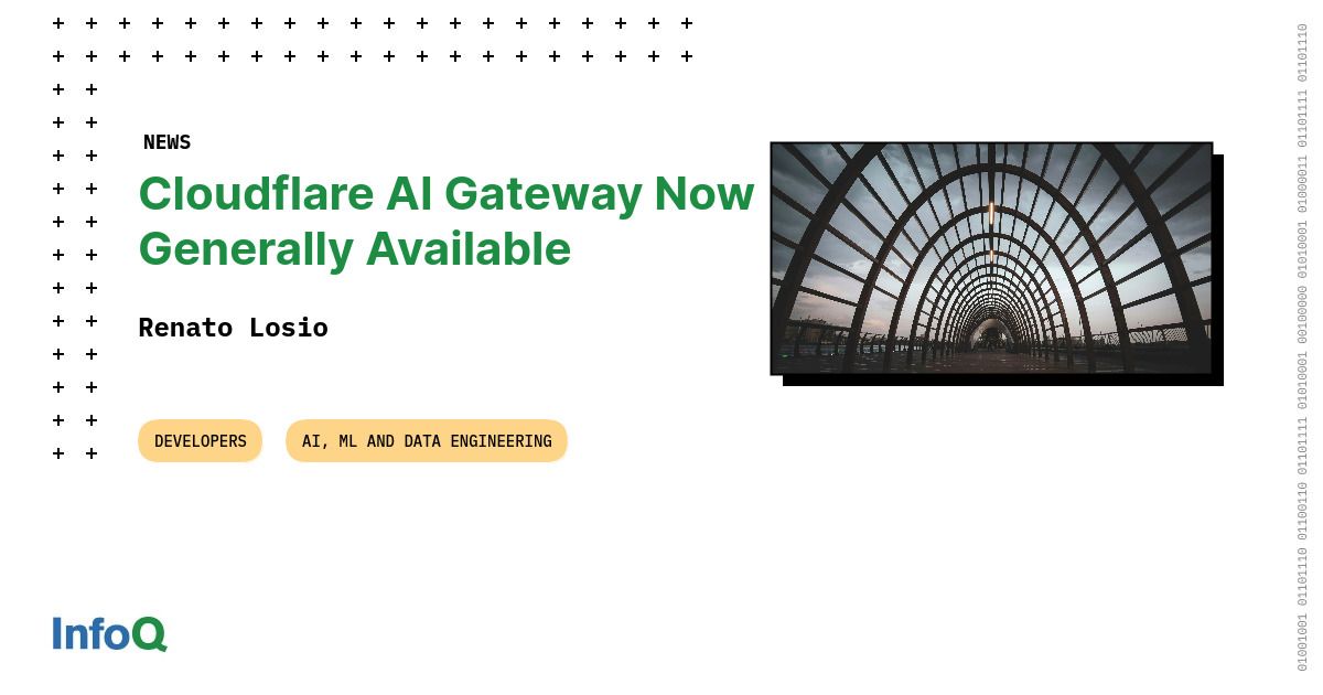 InfoQ on LinkedIn: #cloudflare #infoq #ai #llms #generativeai InfoQ on LinkedIn: #cloudflare #infoq #ai #llms #generativeai