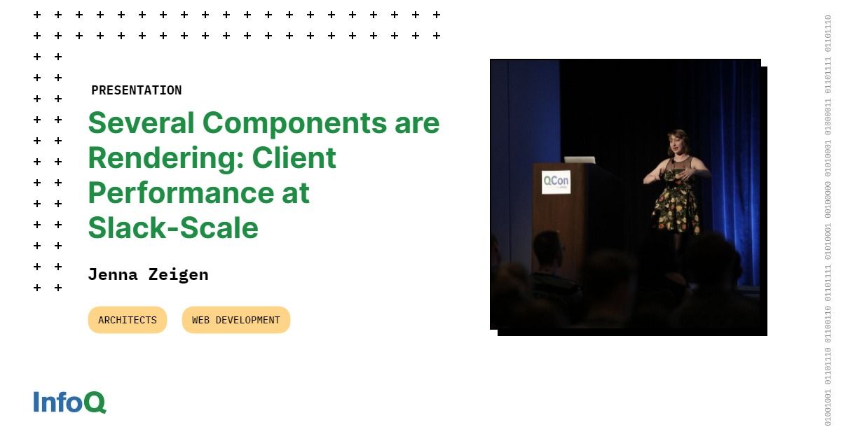 Slack's frontend performance issues with InfoQ | InfoQ posted on the ... Slack's frontend performance issues with InfoQ | InfoQ posted on the ...