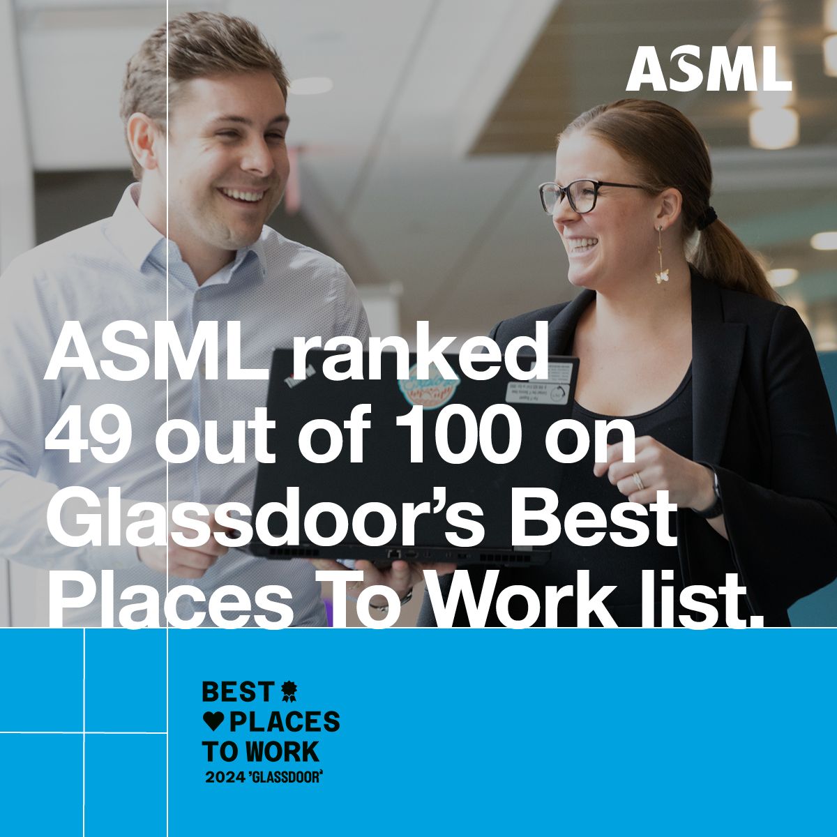ASML on LinkedIn: We are happy to announce that ASML has ranked #49 out ... ASML on LinkedIn: We are happy to announce that ASML has ranked #49 out ...