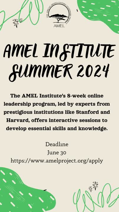 The African Middle Eastern Leadership (AMEL) Project on LinkedIn: The ... The African Middle Eastern Leadership (AMEL) Project on LinkedIn: The ...