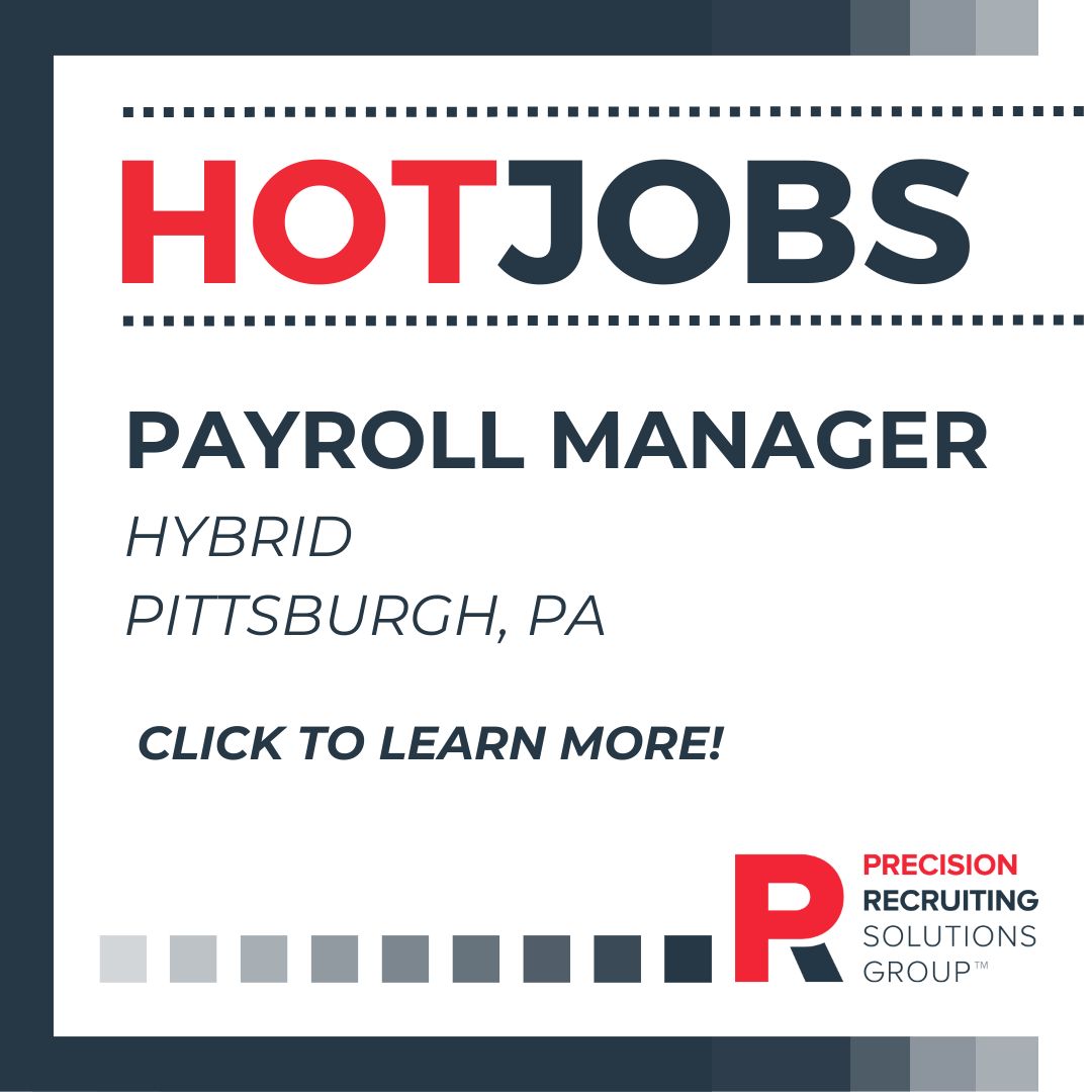 Precision Recruiting Solutions Group® on LinkedIn: Payroll Manager Precision Recruiting Solutions Group® on LinkedIn: Payroll Manager