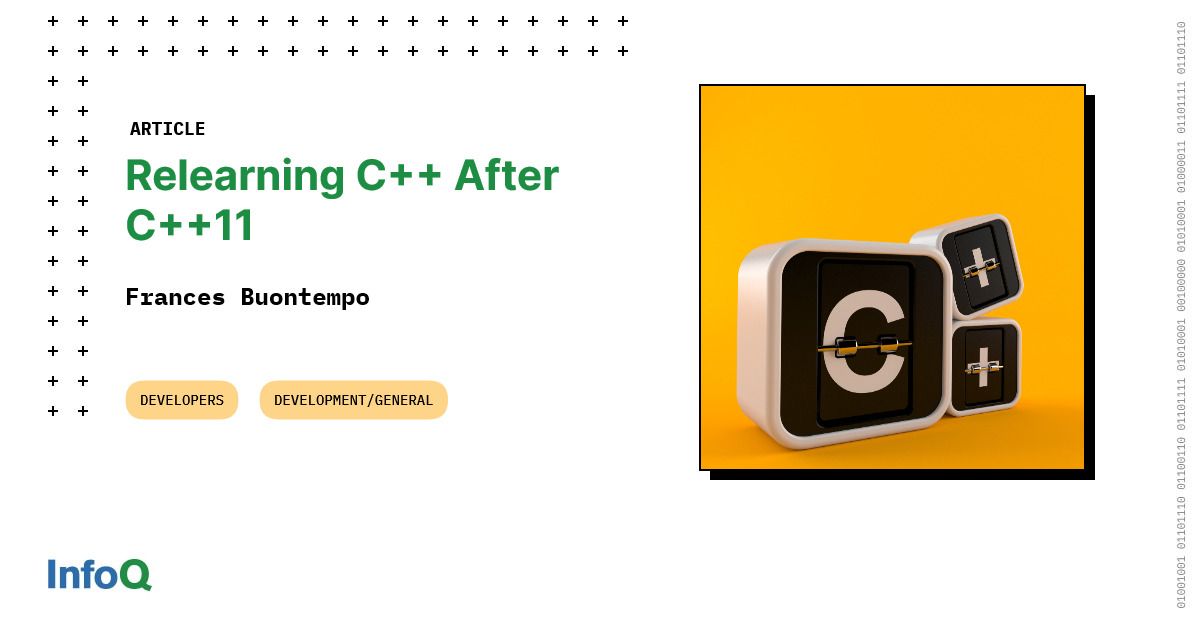 InfoQ on LinkedIn: #cpp #cplusplus #programminglanguages #compilers #infoq InfoQ on LinkedIn: #cpp #cplusplus #programminglanguages #compilers #infoq