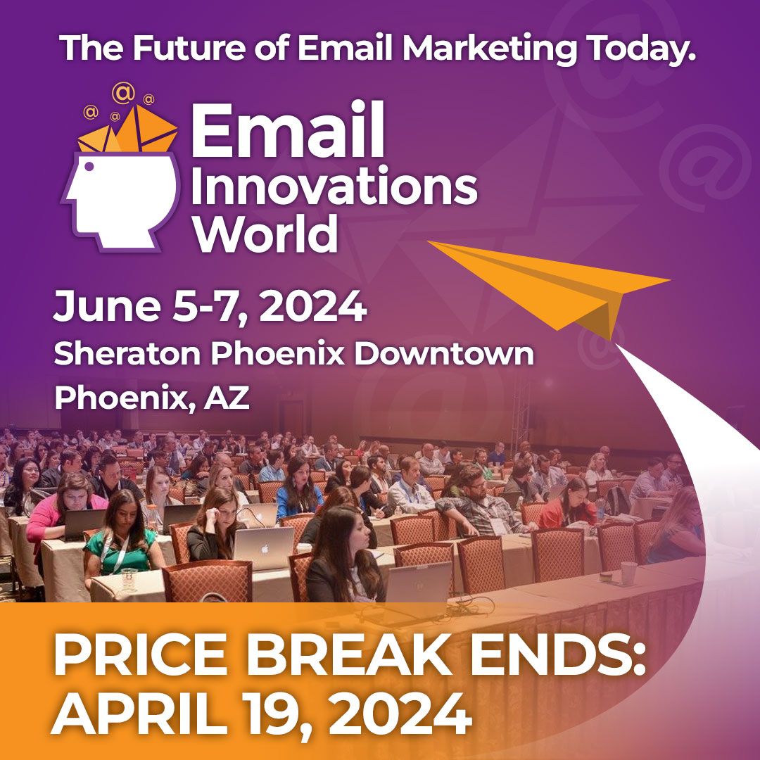 Email Innovations World on LinkedIn: #eiwconf #emailmarketing Email Innovations World on LinkedIn: #eiwconf #emailmarketing