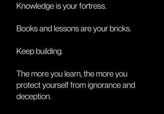 Abel Kekereogun on LinkedIn: Knowledge is your fortress…… Abel Kekereogun on LinkedIn: Knowledge is your fortress……