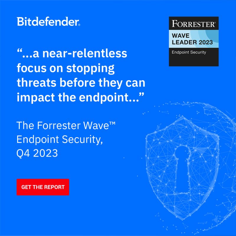 Bitdefender on LinkedIn: Bitdefender – Leader in Forester Wave Endpoint ... Bitdefender on LinkedIn: Bitdefender – Leader in Forester Wave Endpoint ...