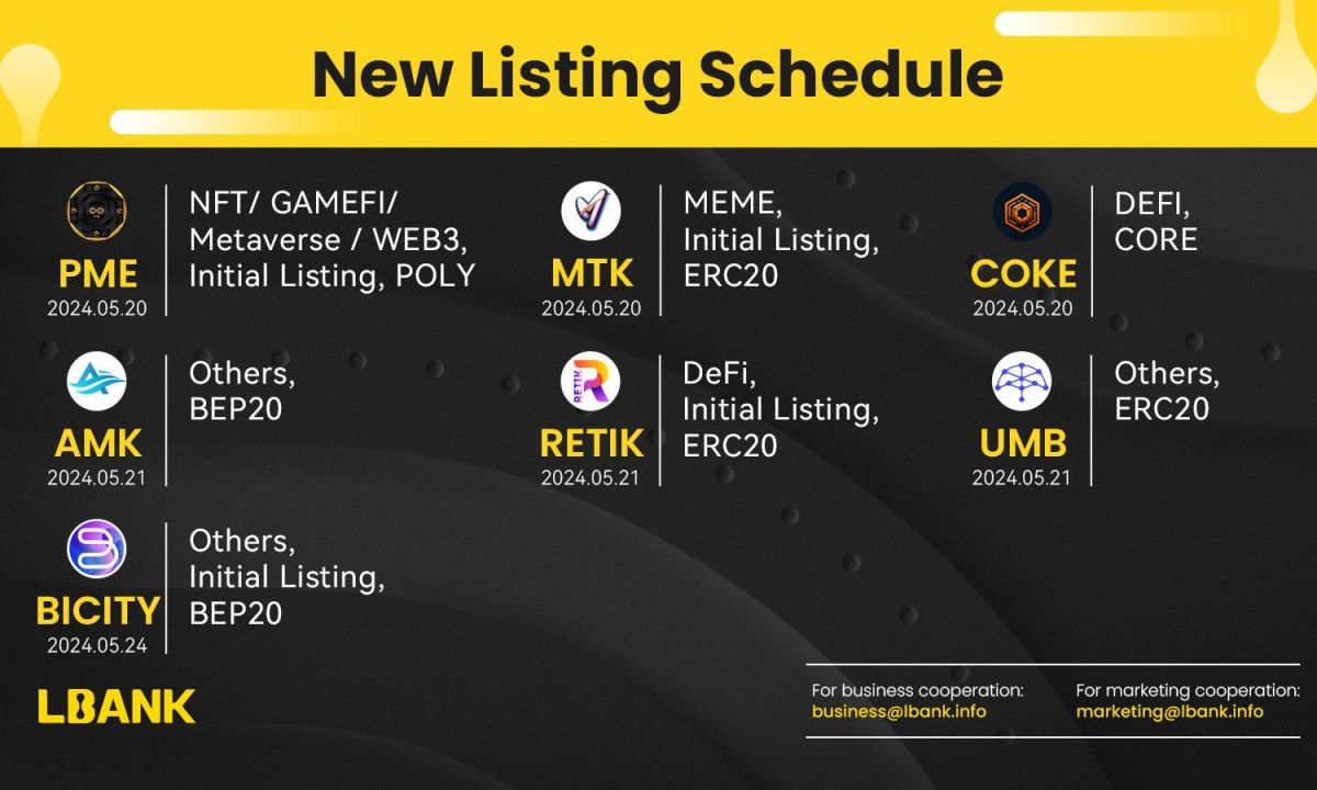 Serougy Crypto Mining on LinkedIn: LBank Unveils Its Weekly Listing ... Serougy Crypto Mining on LinkedIn: LBank Unveils Its Weekly Listing ...