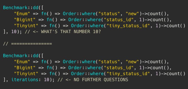 Povilas Korop on LinkedIn: PHP tip. With named arguments in PHP 8 ... Povilas Korop on LinkedIn: PHP tip. With named arguments in PHP 8 ...