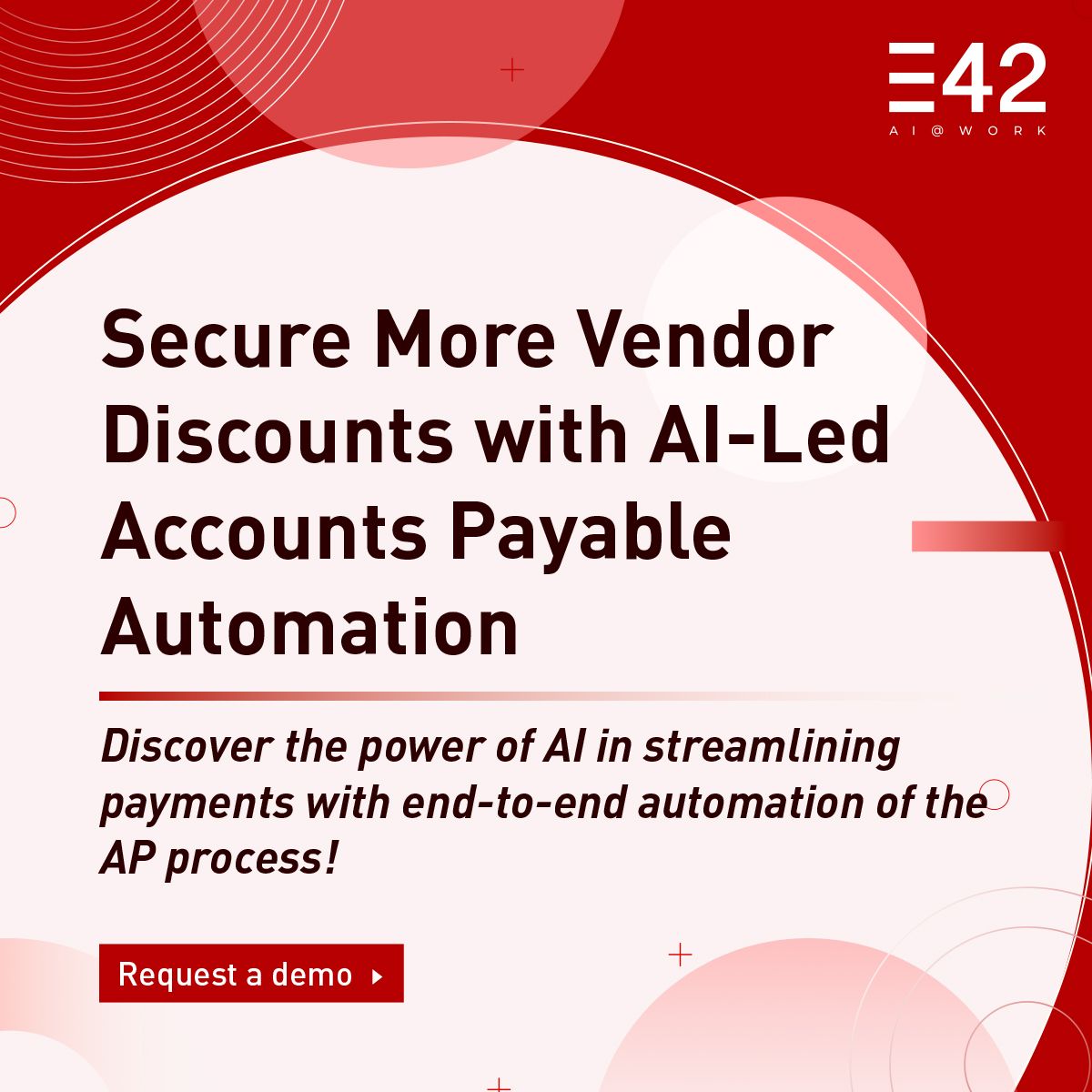 E42.ai on LinkedIn: Streamline Your Finance Processes with Accounts ... E42.ai on LinkedIn: Streamline Your Finance Processes with Accounts ...