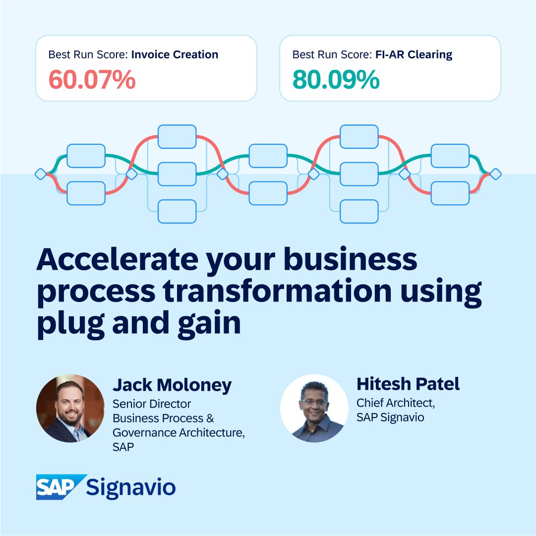 SAP Signavio on LinkedIn: Accelerate your business process ... SAP Signavio on LinkedIn: Accelerate your business process ...