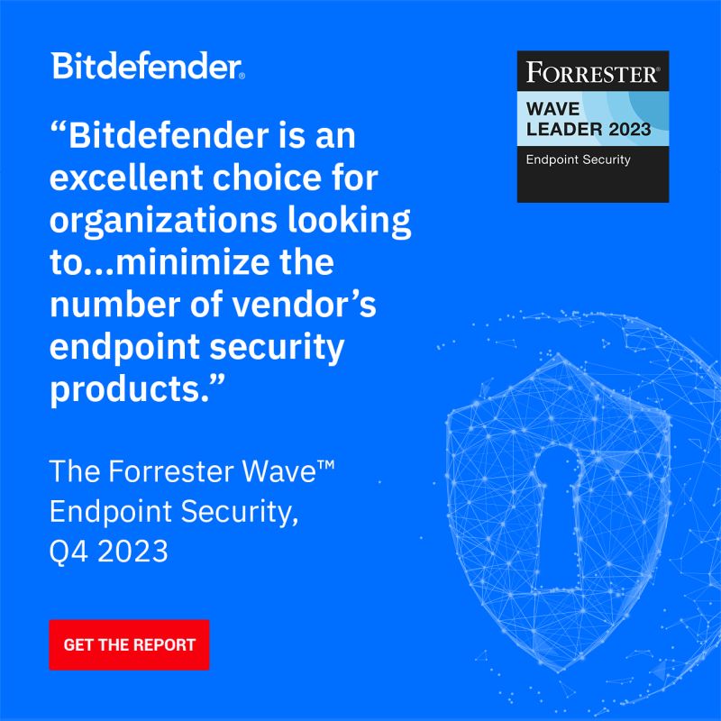 Bitdefender on LinkedIn: Bitdefender – Leader in Forester Wave Endpoint ... Bitdefender on LinkedIn: Bitdefender – Leader in Forester Wave Endpoint ...
