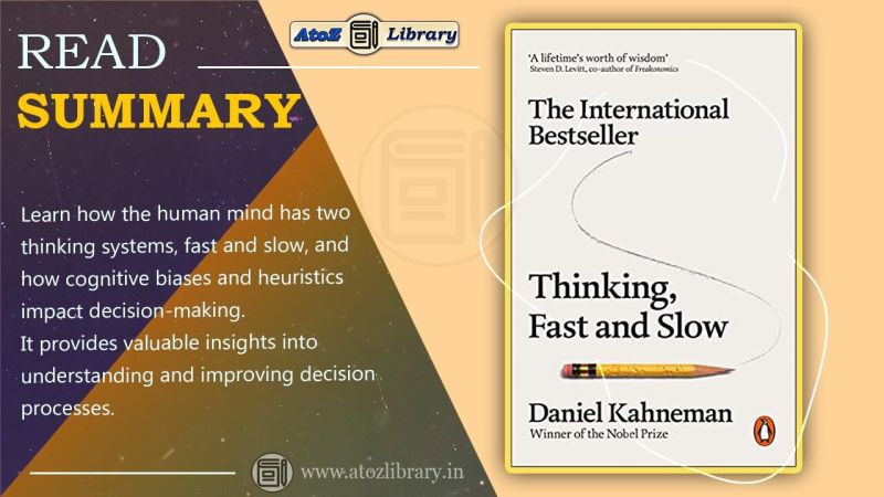 AtoZ Library on LinkedIn: Thinking Fast and Slow By Daniel Kahneman ... AtoZ Library on LinkedIn: Thinking Fast and Slow By Daniel Kahneman ...