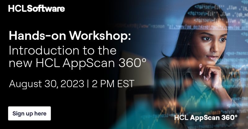HCL AppScan on LinkedIn: Dont' miss out 🚀 We're giving you a chance to ... HCL AppScan on LinkedIn: Dont' miss out 🚀 We're giving you a chance to ...