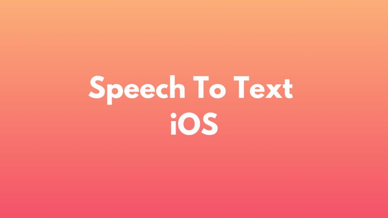 Dmytro Chumakov on LinkedIn: #speech #ios Dmytro Chumakov on LinkedIn: #speech #ios