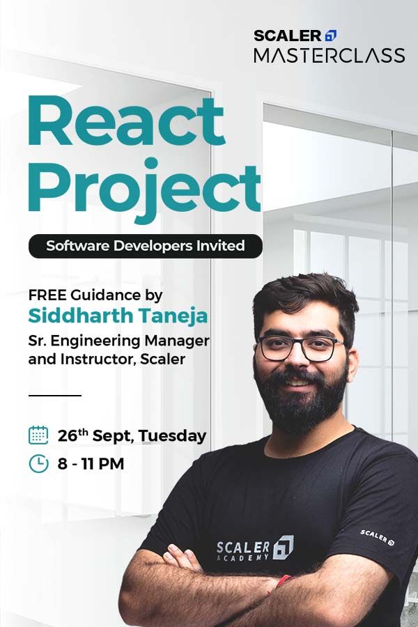 Scaler on LinkedIn: Build an E-Commerce platform using React Scaler on LinkedIn: Build an E-Commerce platform using React
