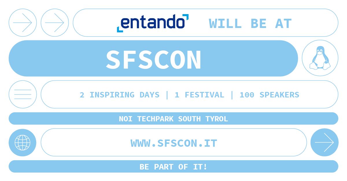 Entando Inc. on LinkedIn: #sfscon #opensource #innovation Entando Inc. on LinkedIn: #sfscon #opensource #innovation