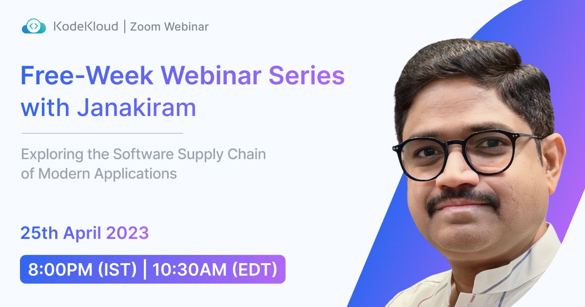 KodeKloud on LinkedIn: #kodekloud #devops #cloud #software #developers KodeKloud on LinkedIn: #kodekloud #devops #cloud #software #developers