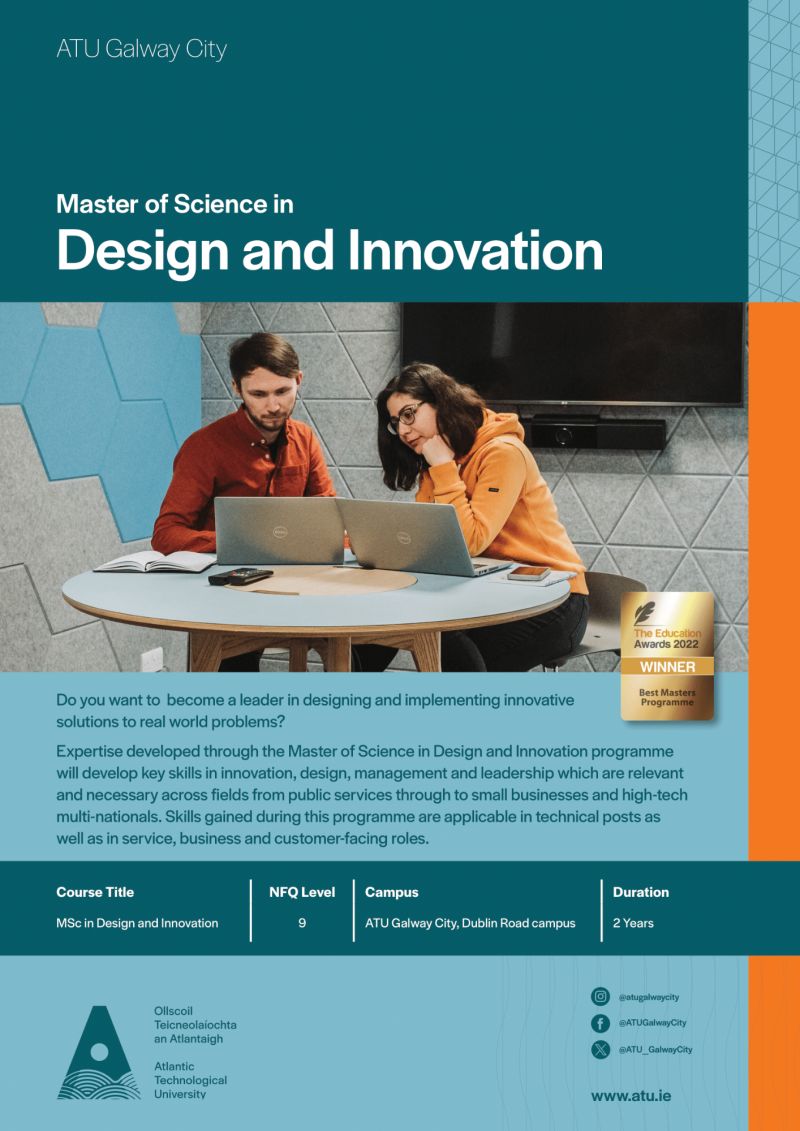 Local Enterprise Office Galway on LinkedIn: The MSc. in Design and ... Local Enterprise Office Galway on LinkedIn: The MSc. in Design and ...