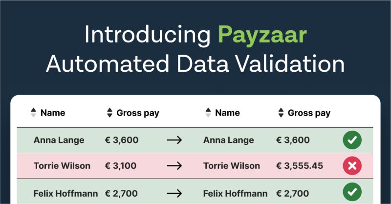 Payzaar on LinkedIn: Introducing Payzaar Automated Data Validation ... Payzaar on LinkedIn: Introducing Payzaar Automated Data Validation ...