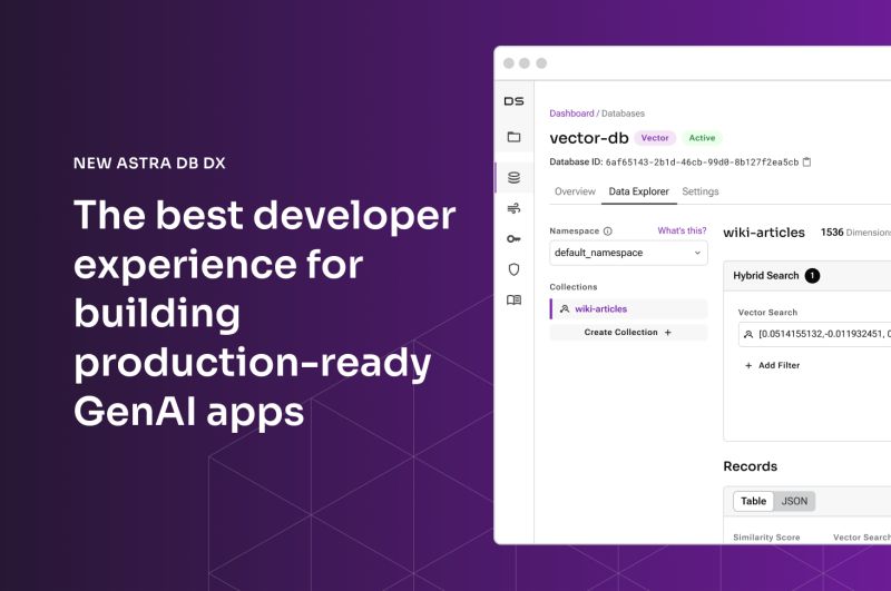 Sami Kaksonen on LinkedIn: #datastax #vectordb Sami Kaksonen on LinkedIn: #datastax #vectordb