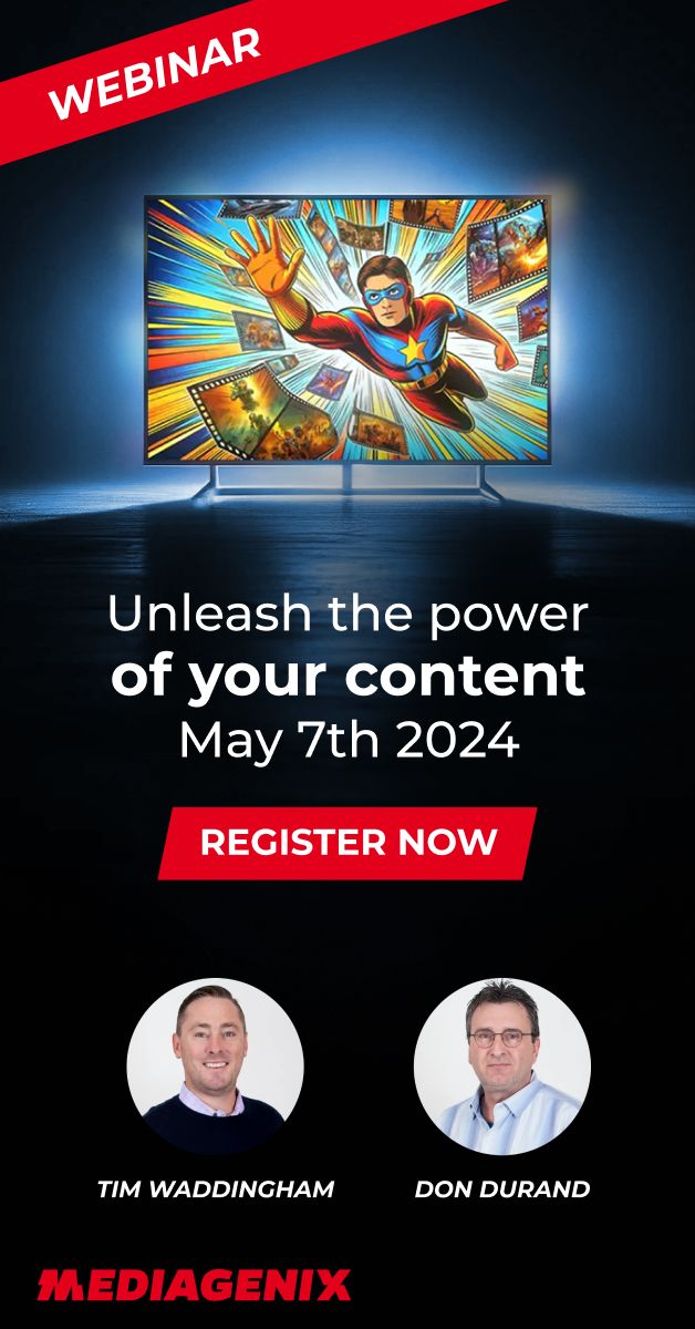 Mediagenix on LinkedIn: Webinar: Unleash the power of your content ... Mediagenix on LinkedIn: Webinar: Unleash the power of your content ...