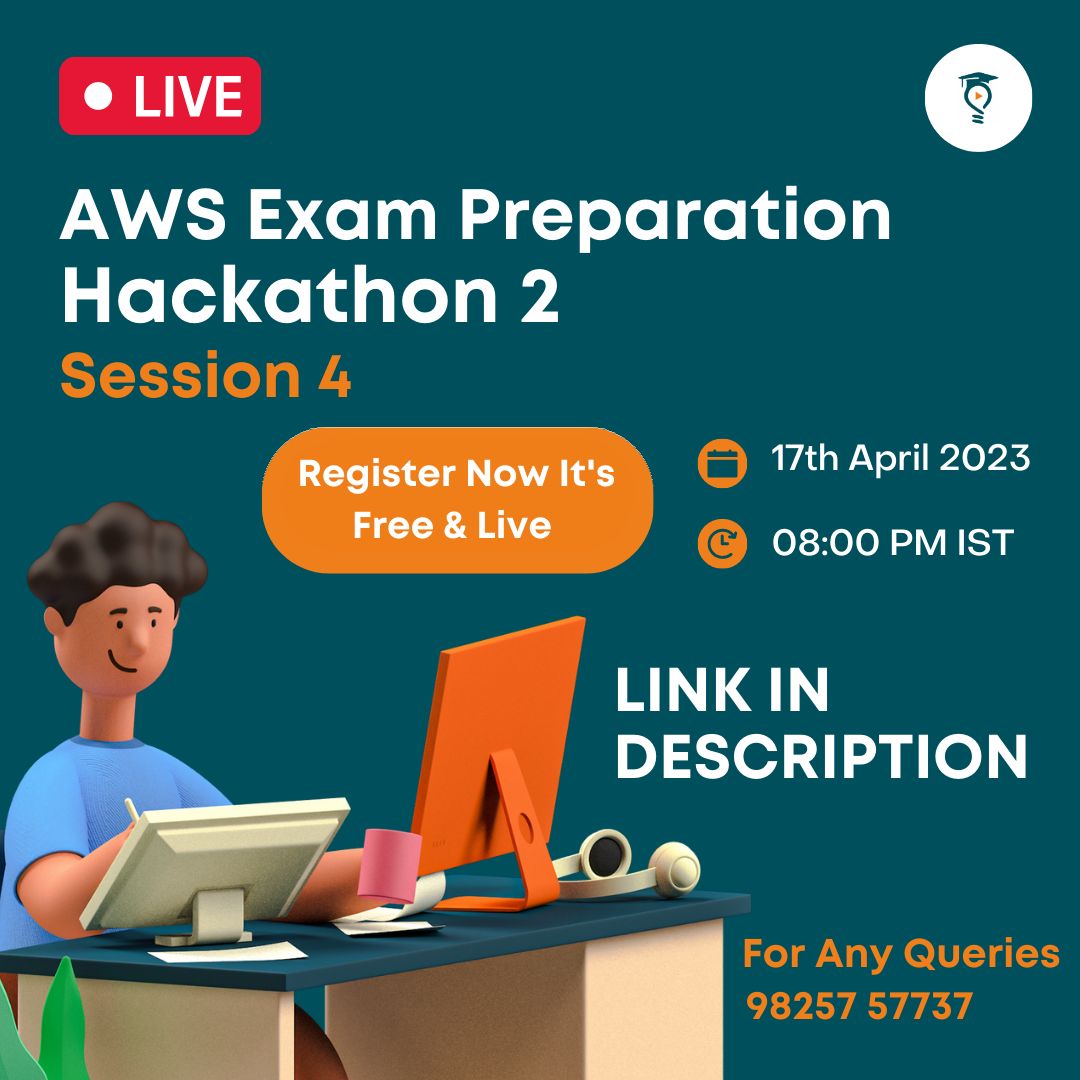 CloudFolks HUB on LinkedIn: CloudFolks HUB AWS Exam Preparation ... CloudFolks HUB on LinkedIn: CloudFolks HUB AWS Exam Preparation ...