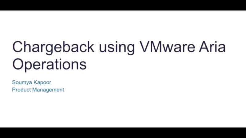 Pradhuman . on LinkedIn: Chargeback using VMware Aria Operations Pradhuman . on LinkedIn: Chargeback using VMware Aria Operations