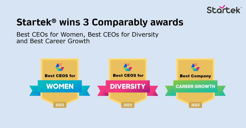 Startek on LinkedIn: Startek wins 3 Comparably Awards Startek on LinkedIn: Startek wins 3 Comparably Awards