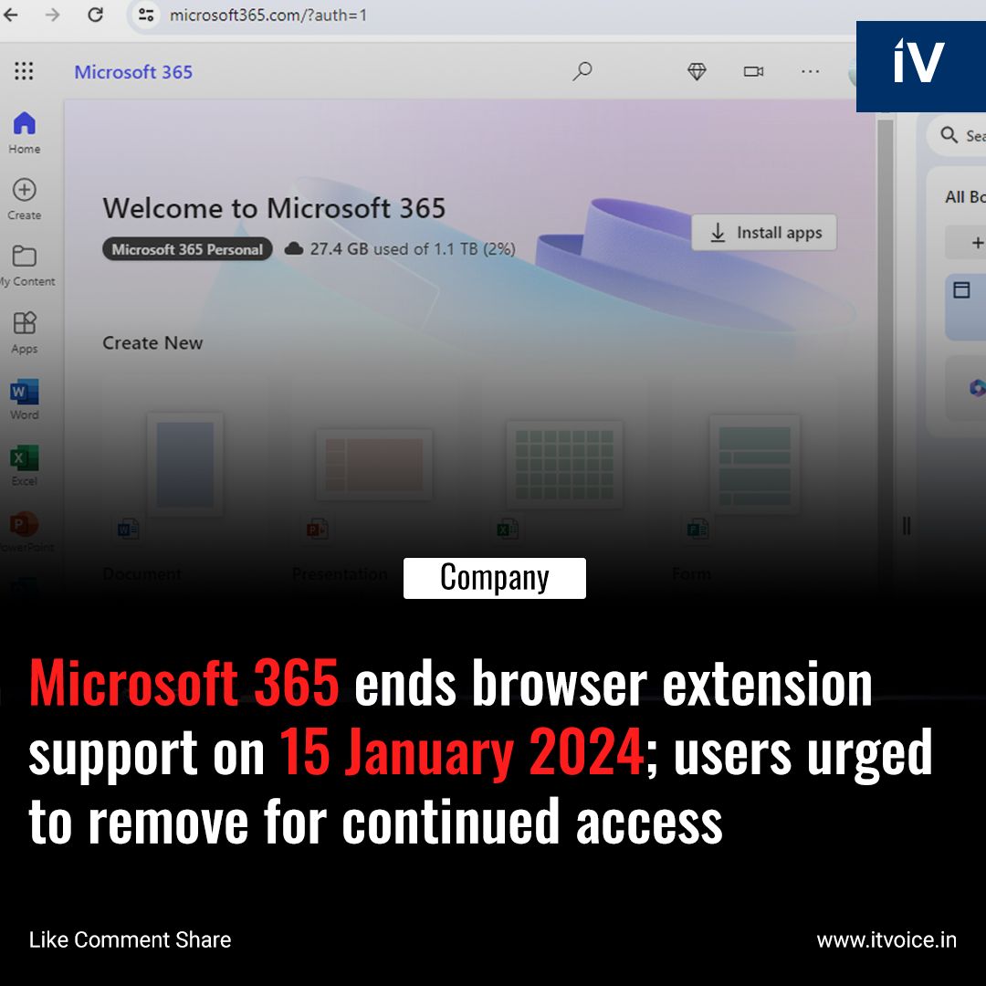 Why Microsoft is ending support for Microsoft 365 browser extension ... Why Microsoft is ending support for Microsoft 365 browser extension ...