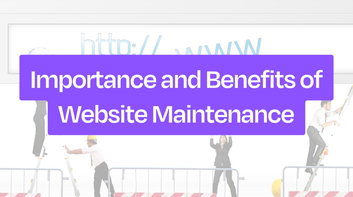 WebSoft Development Ltd on LinkedIn: Importance of Website Maintenance ... WebSoft Development Ltd on LinkedIn: Importance of Website Maintenance ...