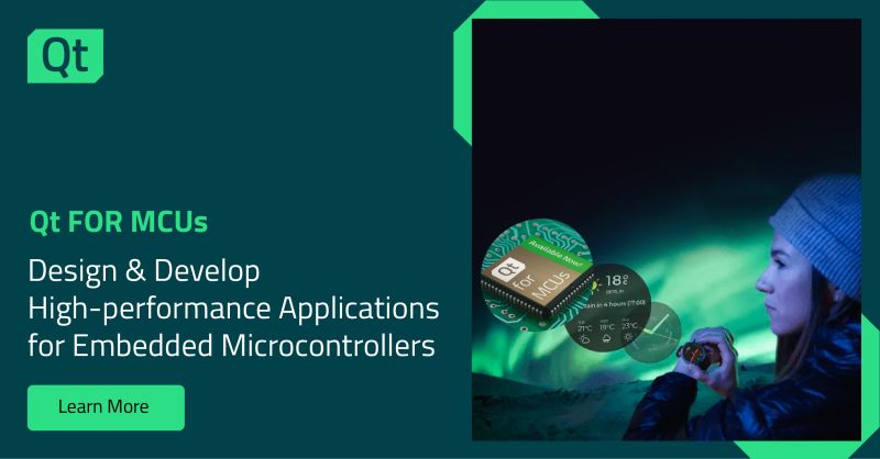 Qt Group on LinkedIn: Qt for MCUs | Design & Develop Applications for ... Qt Group on LinkedIn: Qt for MCUs | Design & Develop Applications for ...