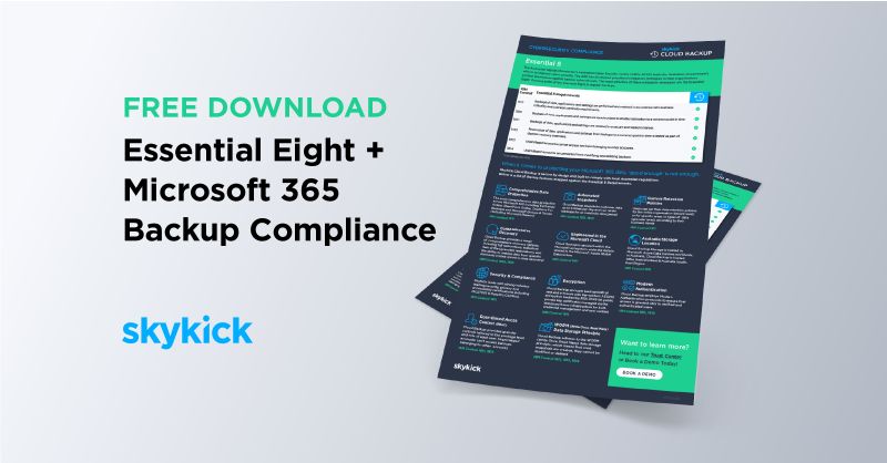 SkyKick on LinkedIn: Essential Eight + Microsoft 365 Backup Compliance SkyKick on LinkedIn: Essential Eight + Microsoft 365 Backup Compliance