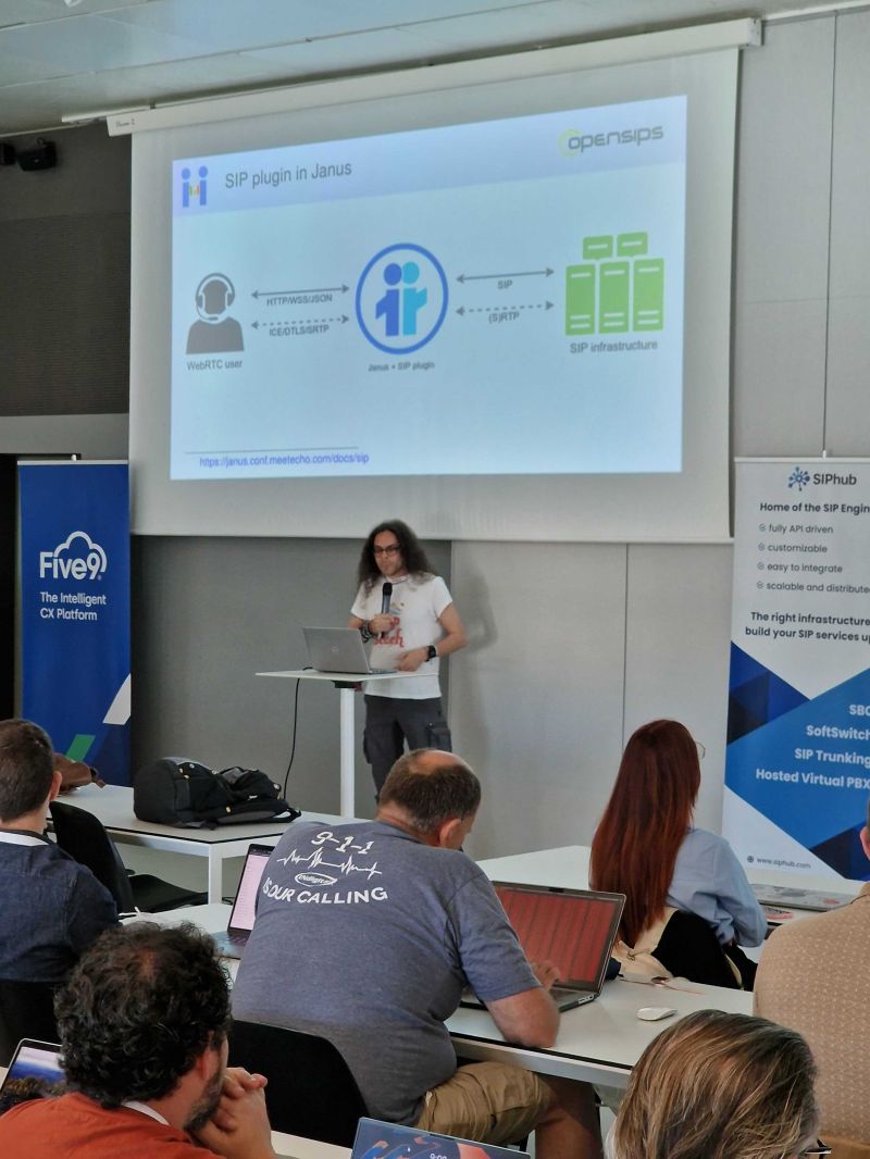 OpenSIPS Project on LinkedIn: #opensipssummit #webrtc #sip #audio #video OpenSIPS Project on LinkedIn: #opensipssummit #webrtc #sip #audio #video