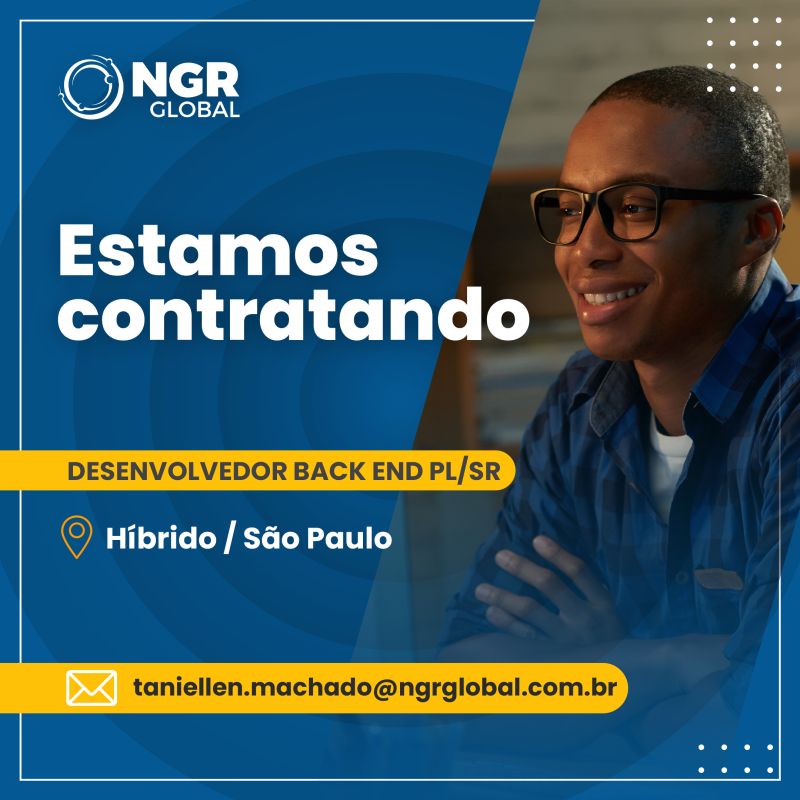 Taniellen Machado on LinkedIn: Desenvolvedor Back End Pl/Sr! (NodeJs) Taniellen Machado on LinkedIn: Desenvolvedor Back End Pl/Sr! (NodeJs)