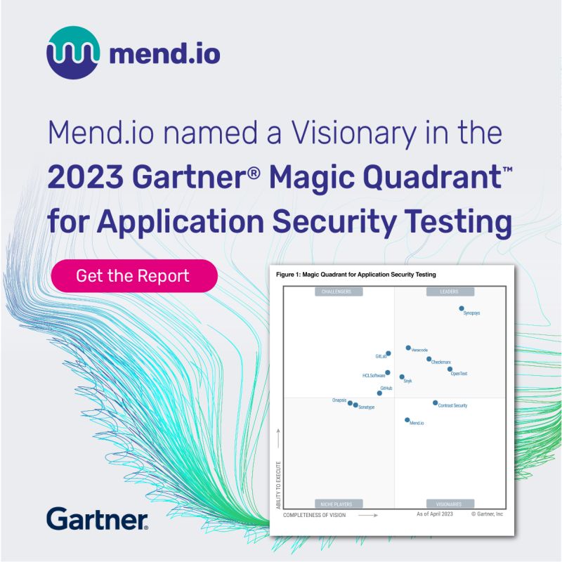 Mend.io on LinkedIn: Mend.io - 2023 Gartner Magic Quadrant for ... Mend.io on LinkedIn: Mend.io - 2023 Gartner Magic Quadrant for ...