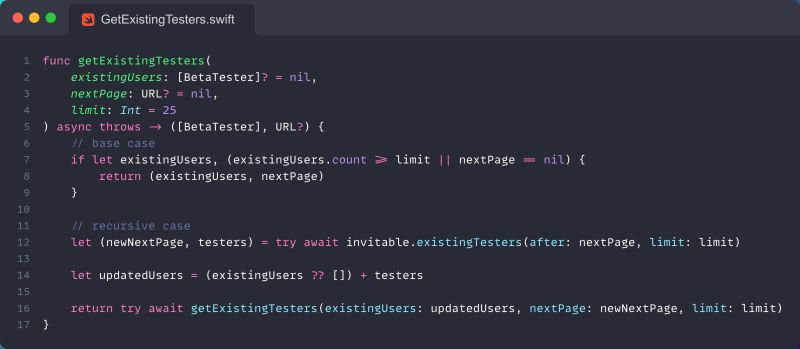 Pol Piella on LinkedIn: How to use recursive functions in Swift Pol Piella on LinkedIn: How to use recursive functions in Swift