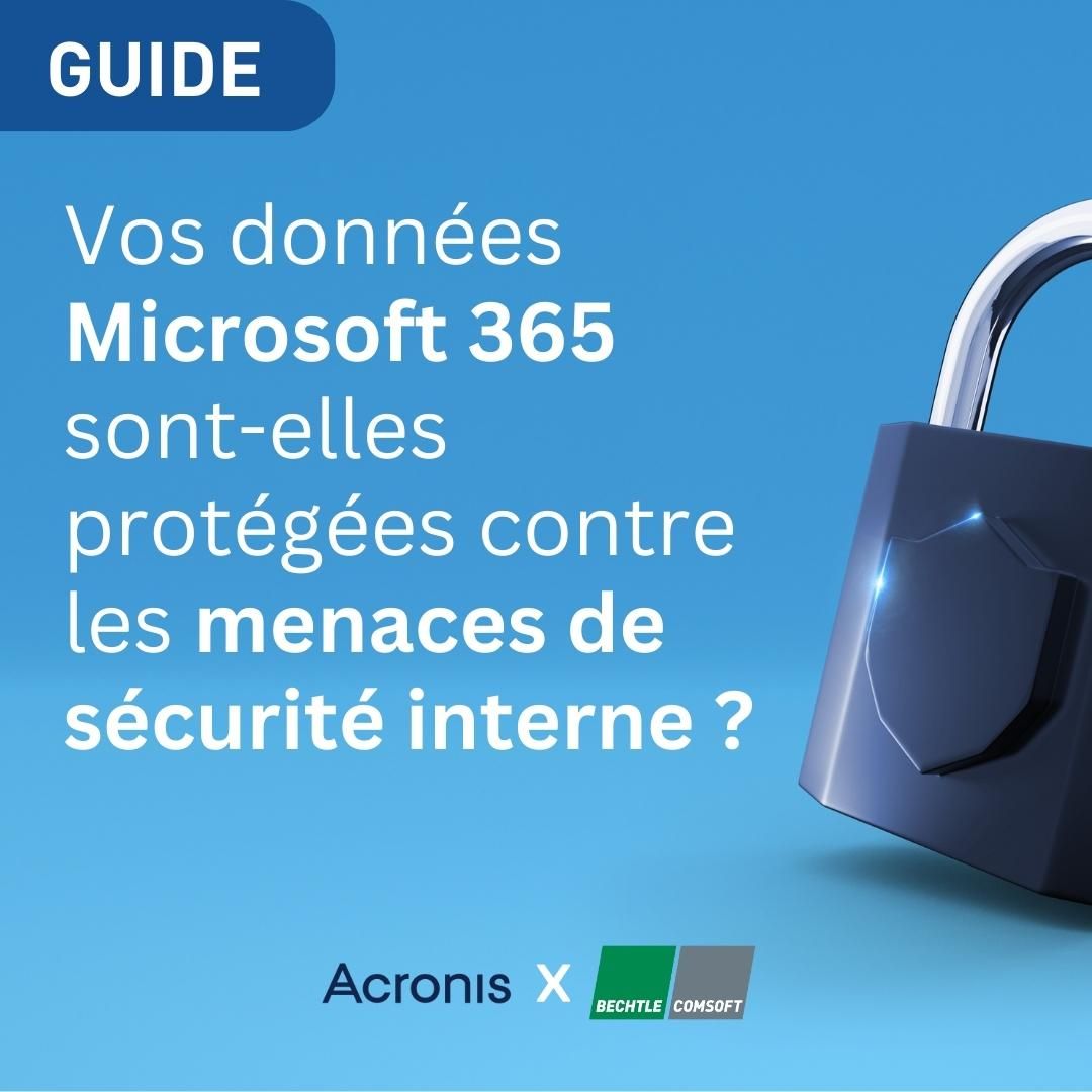 Bechtle Comsoft sur LinkedIn : Acronis Bechtle Comsoft sur LinkedIn : Acronis