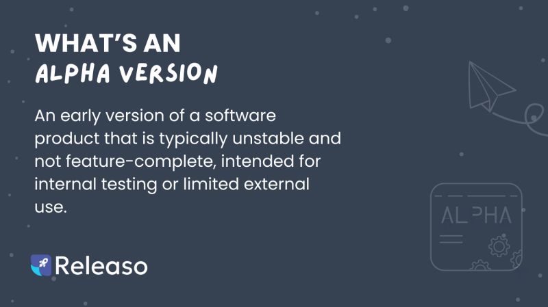 Releaso on LinkedIn: #techterminology #releaso #techtalk #alphaversion ... Releaso on LinkedIn: #techterminology #releaso #techtalk #alphaversion ...