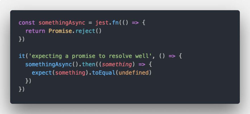 Liran Tal on LinkedIn: Demystifying Jest Async Testing Patterns Liran Tal on LinkedIn: Demystifying Jest Async Testing Patterns