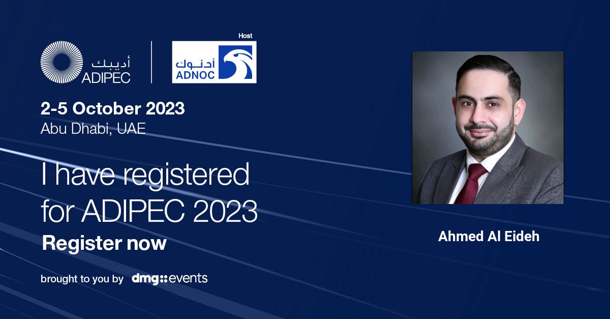 Ahmed Al Eideh on LinkedIn: ADIPEC 2023 Ahmed Al Eideh on LinkedIn: ADIPEC 2023