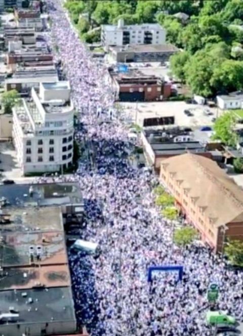 Hananya Naftali on LinkedIn: Tens of thousands flood the streets of ... Hananya Naftali on LinkedIn: Tens of thousands flood the streets of ...