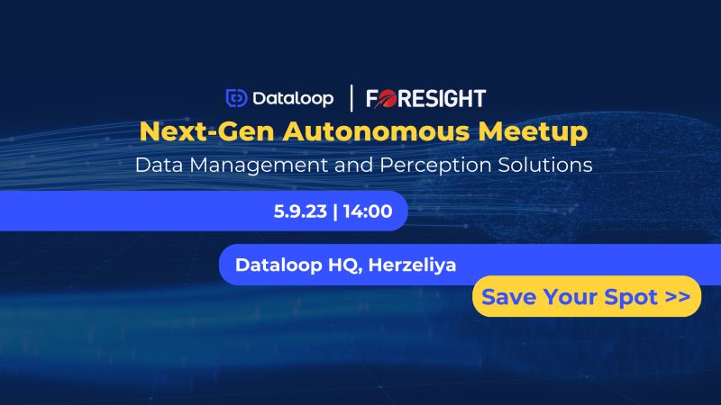 Orly Benny Davis on LinkedIn: Dataloop X Foresight Meetup | Next-Gen ... Orly Benny Davis on LinkedIn: Dataloop X Foresight Meetup | Next-Gen ...