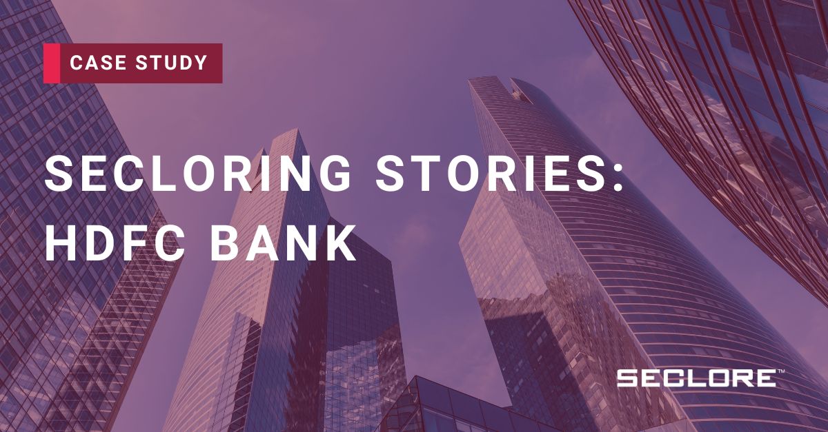 Seclore on LinkedIn: Secloring Stories: HDFC Bank | Seclore Seclore on LinkedIn: Secloring Stories: HDFC Bank | Seclore