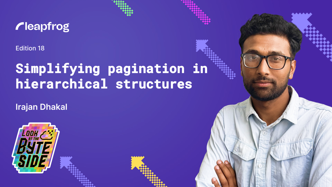 Simplifying pagination in hierarchical structures Simplifying pagination in hierarchical structures